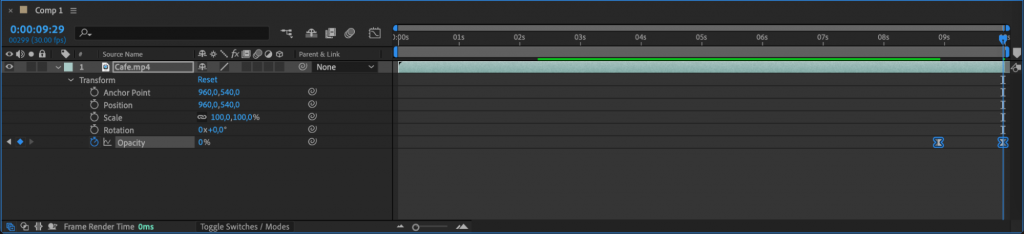 How to Make Fade Out in After Effects | aejuice.com