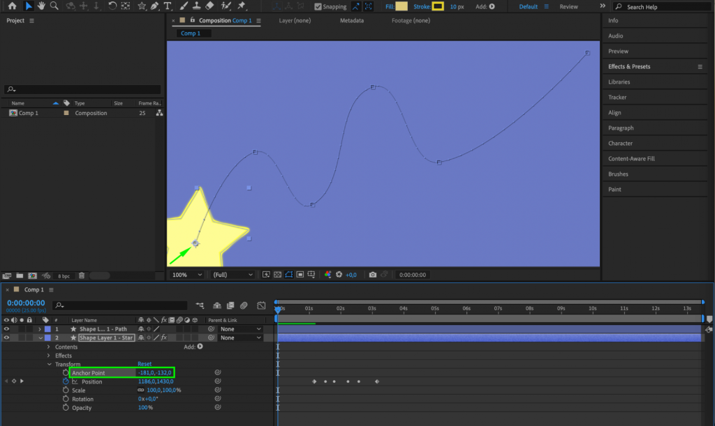 How to Make Object Follow Path in After Effects | aejuice.com