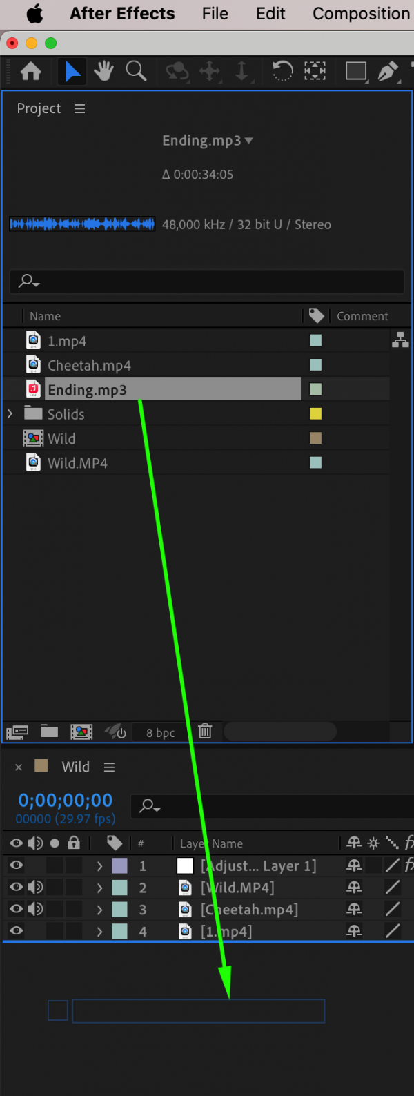How to Preview After Effects with Audio | aejuice.com