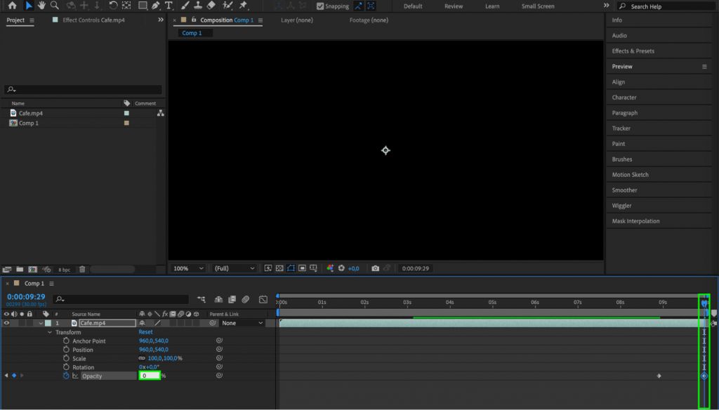 How to Make Fade Out in After Effects | aejuice.com