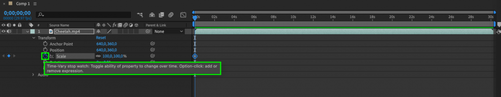 How to Animate Zoom in After Effects | aejuice.com