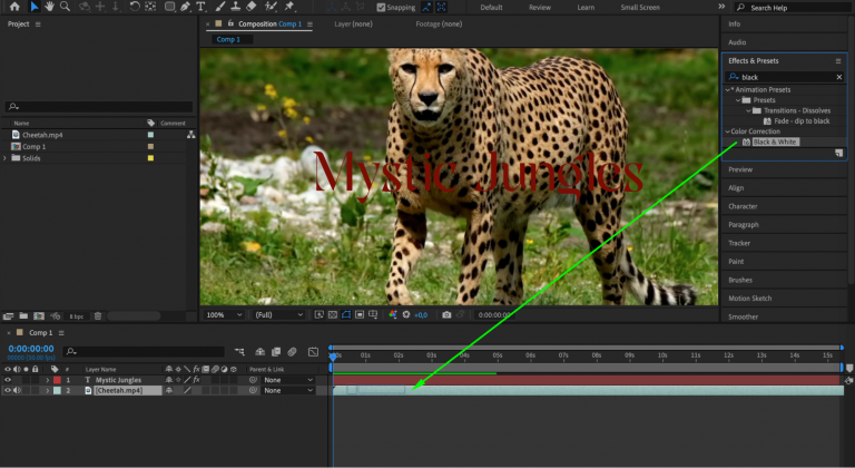 How to Change the Color of a Layer in After Effects | aejuice.com