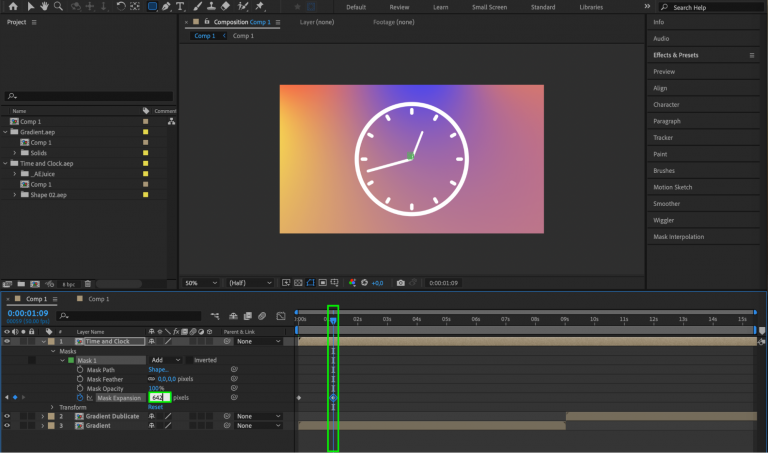 How to Combine 2 Compositions in After Effects | aejuice.com
