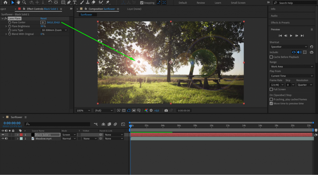 How to Make Flares in After Effects | aejuice.com
