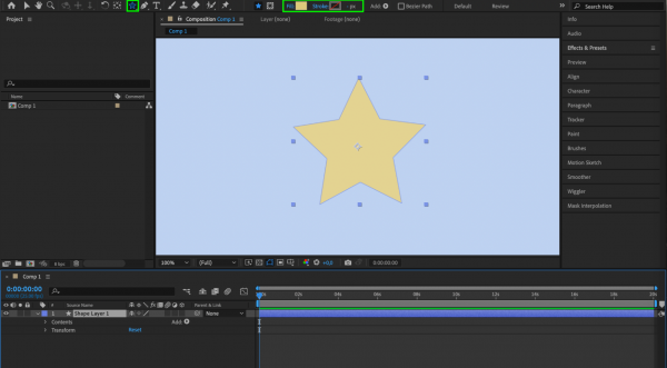 How to Change Shape in After Effects | aejuice.com
