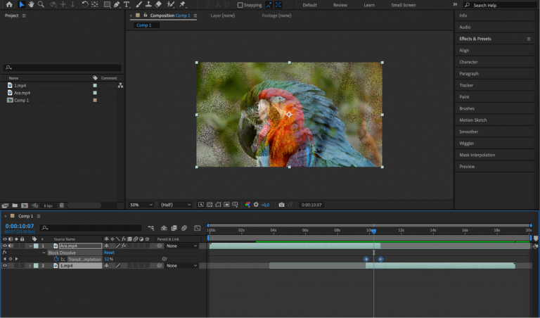 How to Put Videos Together in After Effects | aejuice.com