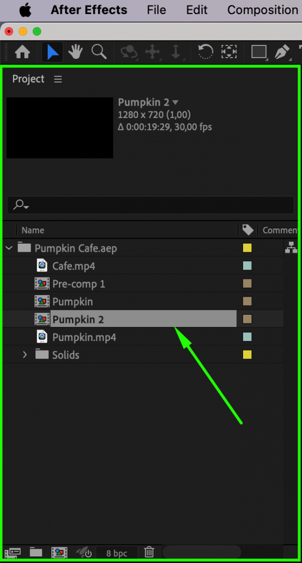 How to Duplicate Composition in After Effects | aejuice.com