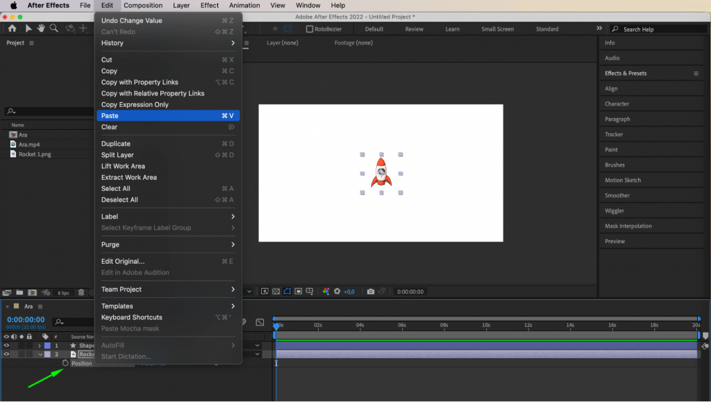 How to Use Pen Tool in Adobe After Effects | aejuice.com