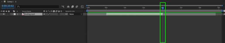 How to Cut Sound in After Effects | aejuice.com