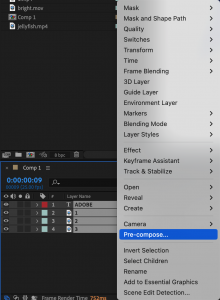 How to Precompose Layers in After Effects | aejuice.com