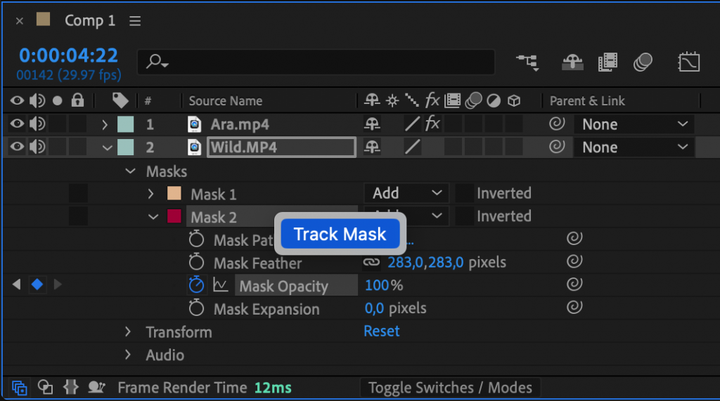 How to Create Mask in After Effects | aejuice.com