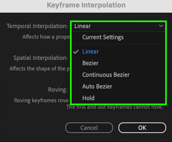 How to Smooth Keyframes in After Effects | aejuice.com