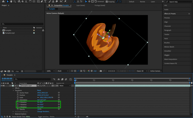 How to Make 3D Effect in After Effects | aejuice.com