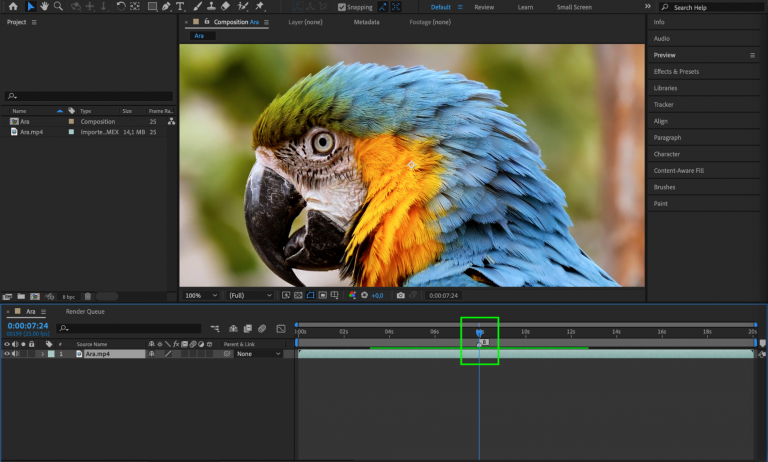 How to Add Timeline Marker in After Effects | aejuice.com