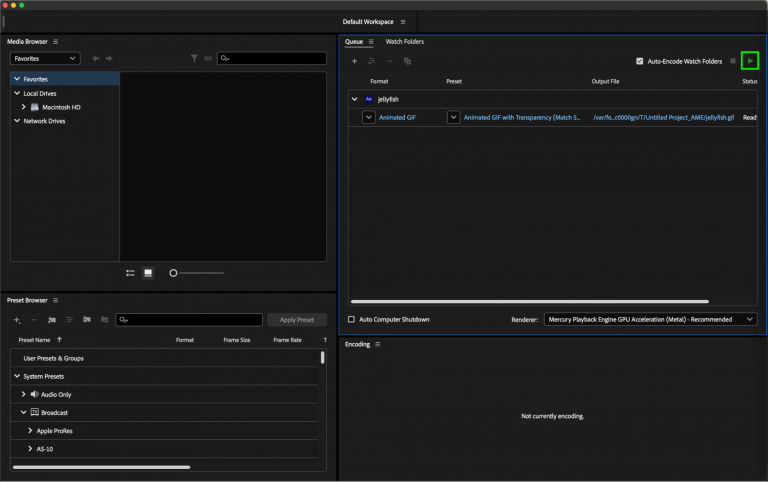 How to Export as GIF in Adobe After Effects | aejuice.com