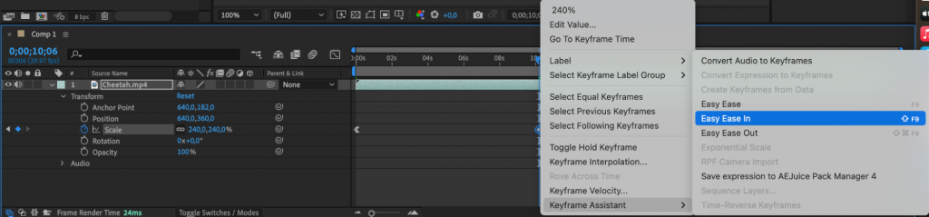 How to Animate Zoom in After Effects | aejuice.com