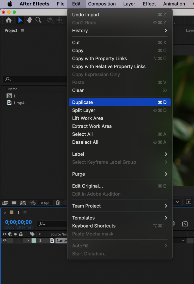 How to Duplicate Footage in After Effects | aejuice.com