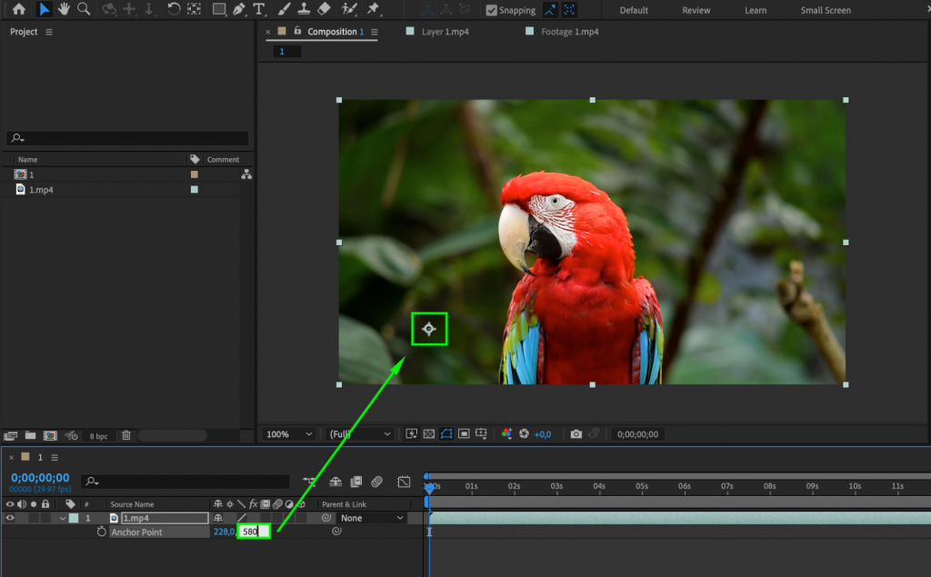 How to Find the Anchor Point in After Effects | aejuice.com