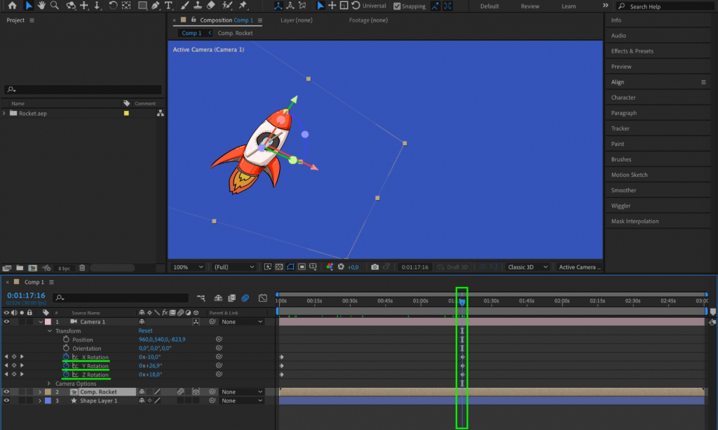 How to Make Velocity in After Effects | aejuice.com