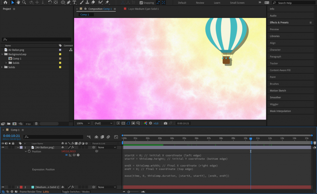 How to Move Objects in After Effects | aejuice.com