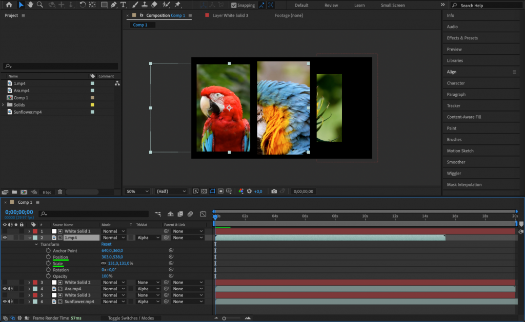 How to Create a Split Screen Effect in After Effects | aejuice.com
