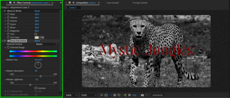 How to Change the Color of a Layer in After Effects | aejuice.com