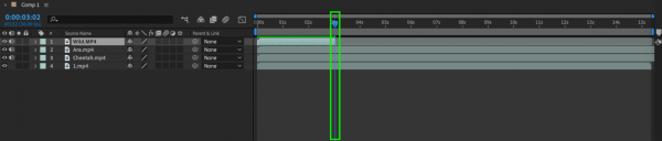 How to Combine Multiple Videos into One in After Effects | aejuice.com