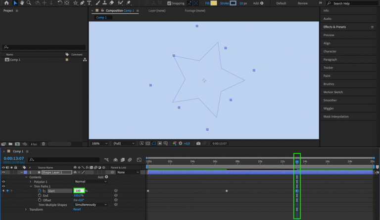 How to Change Shape in After Effects | aejuice.com