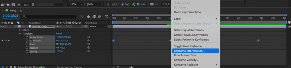 How to Smooth Keyframes in After Effects | aejuice.com