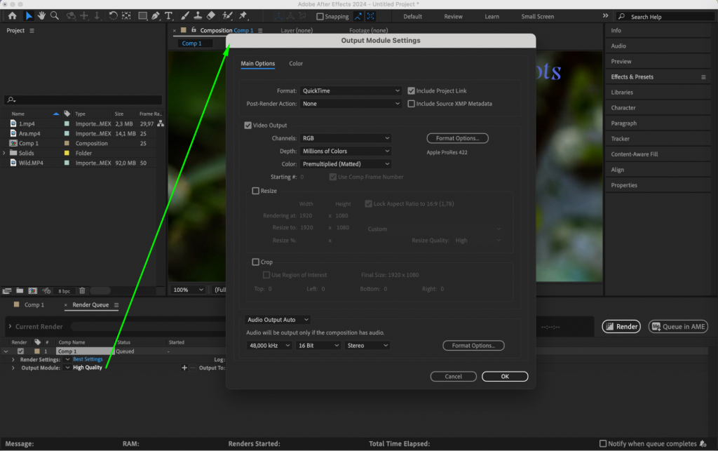 How to Get MP4 in After Effects | aejuice.com