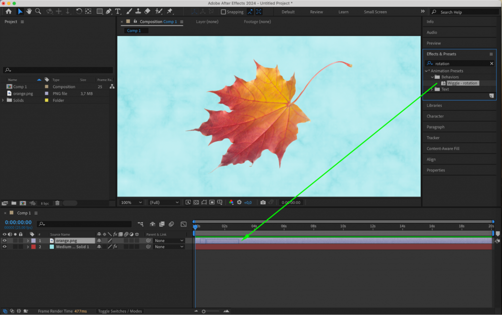 How to Make an Object Spin in After Effects | aejuice.com