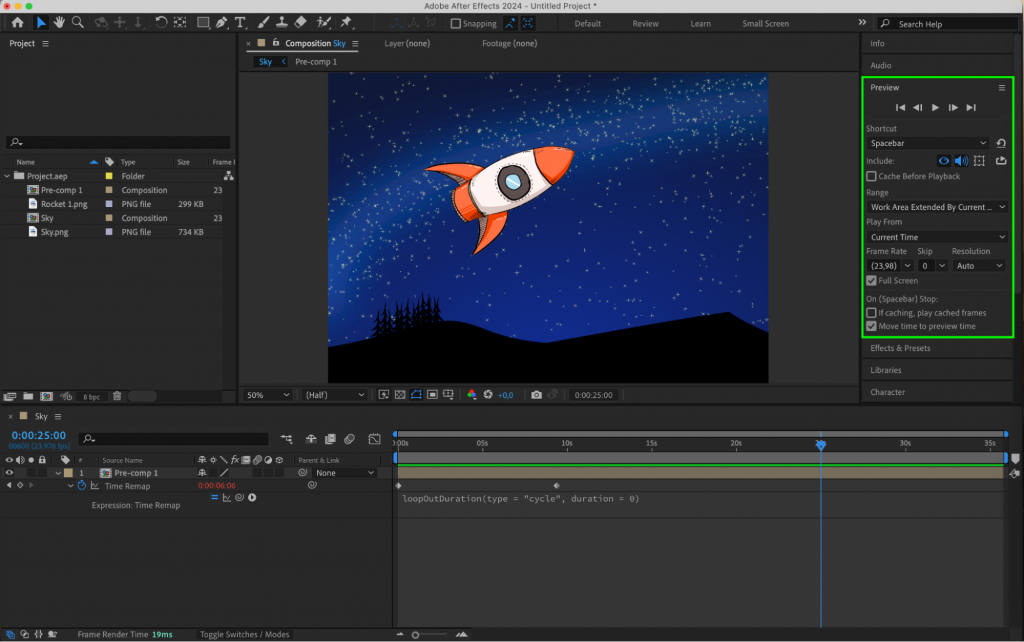 How to Loop a Composition After Effects | aejuice.com