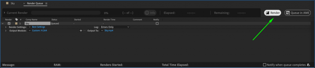How to Export After Effects to MP4 Without Media Encoder | aejuice.com