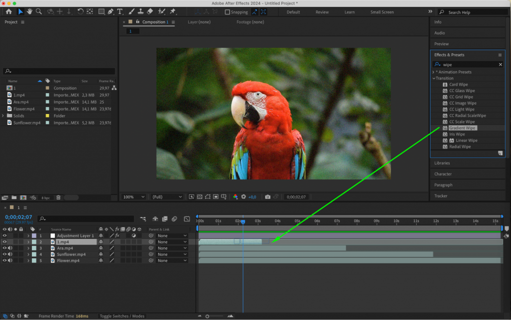 How to Add Multiple Clips in After Effects | aejuice.com
