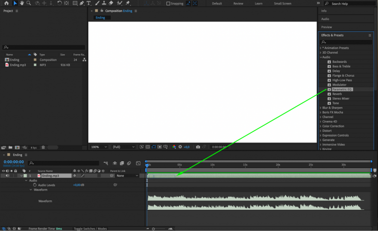 How to Increase Audio Volume in After Effects | aejuice.com