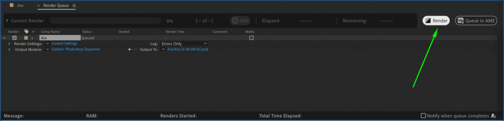 How to Export a Frame in After Effects | aejuice.com