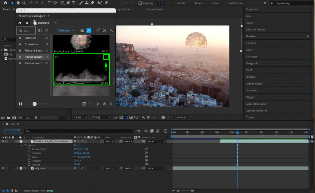 How to Make a Nuke Explosion in After Effects | aejuice.com
