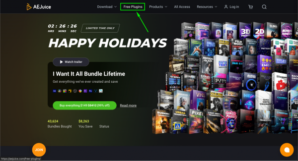 How to Get Free Plugins for After Effects | aejuice.com