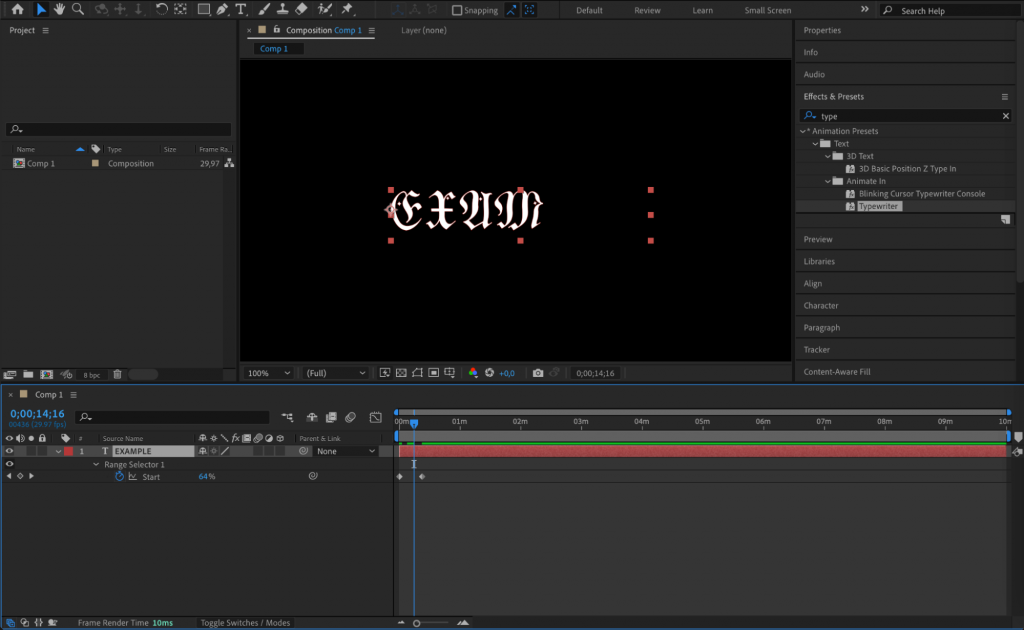 How to Import Fonts into Adobe After Effects | aejuice.com