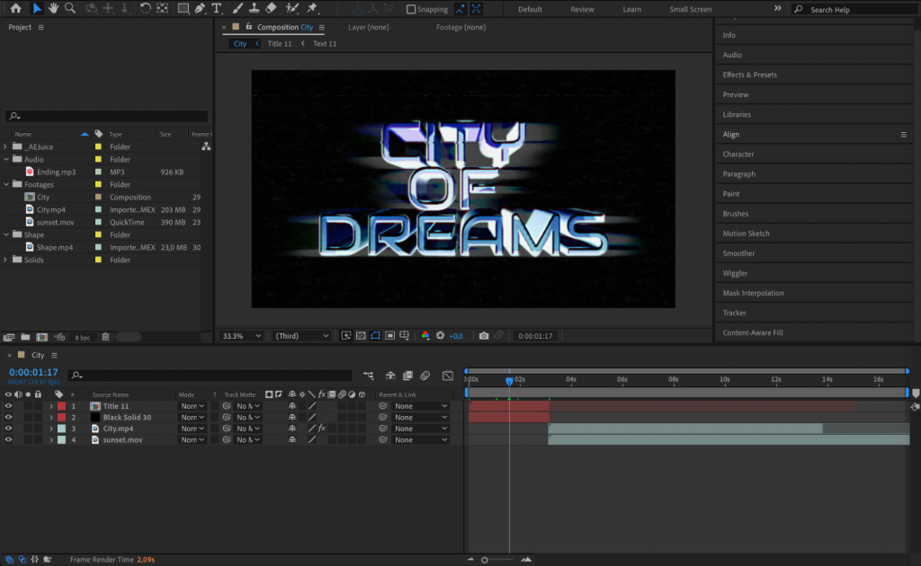 How to Edit in Adobe After Effects | aejuice.com