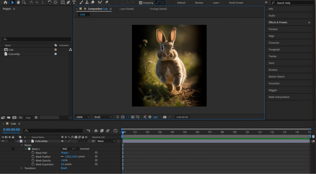 How to Crop a Picture in After Effects | aejuice.com