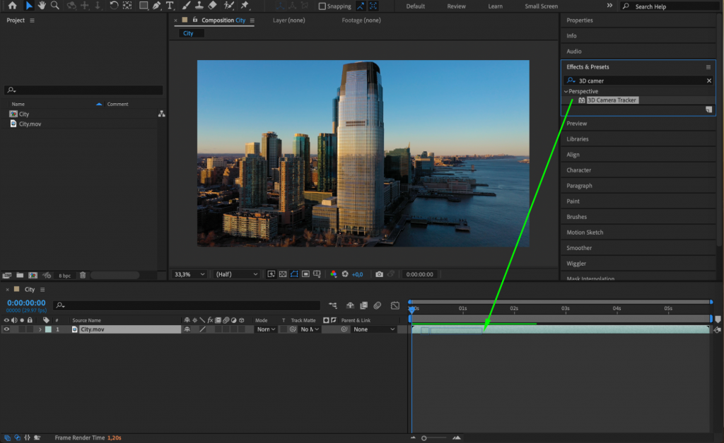 How to Use 3D Camera Tracker in After Effects | aejuice.com