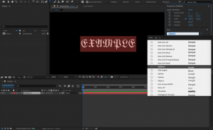 How to Import Fonts into Adobe After Effects | aejuice.com
