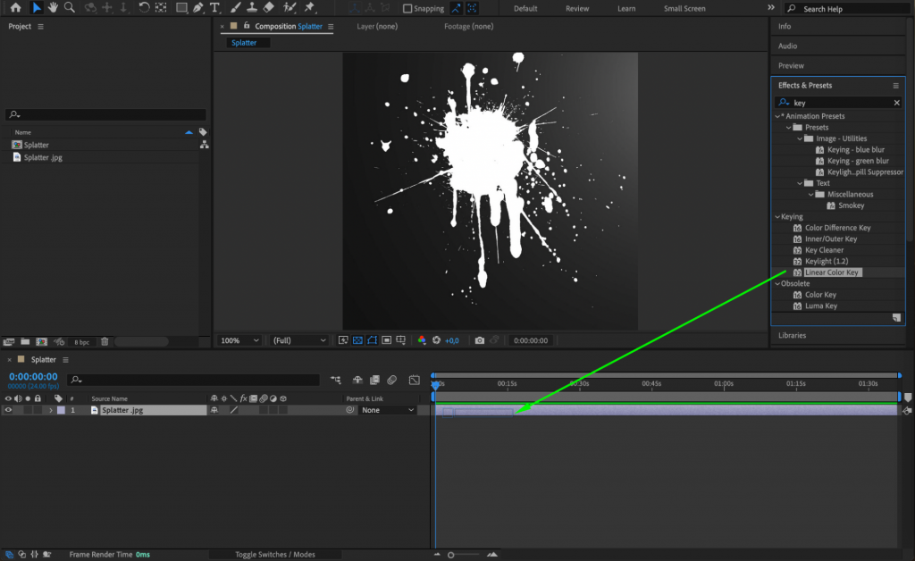 How to Make a Blood Splatter in After Effects | aejuice.com