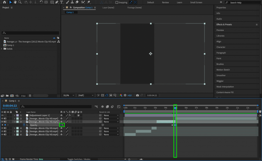 How to Make Instagram Edits Using After Effects | aejuice.com