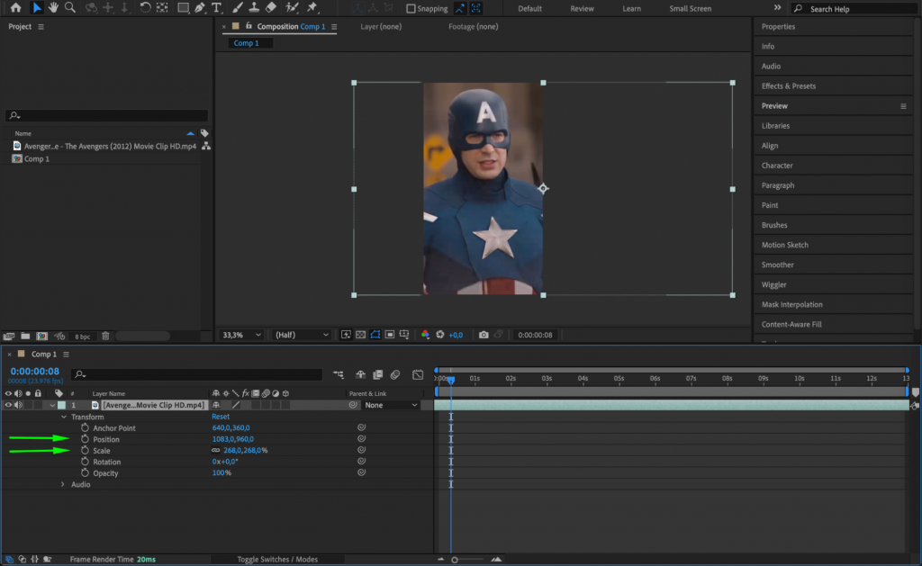 How to Make Instagram Edits Using After Effects | aejuice.com
