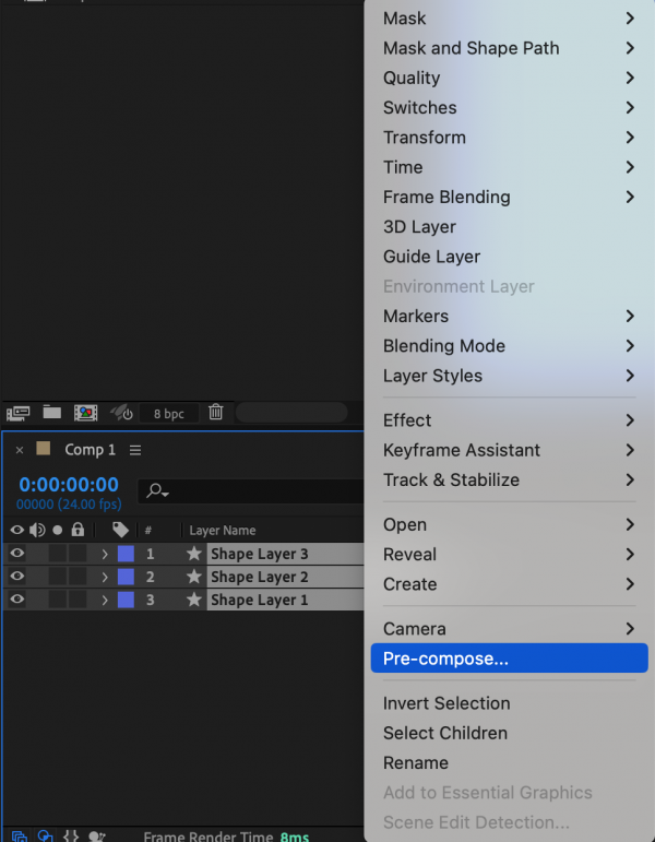 How to Merge Two Shape Layers in After Effects | aejuice.com