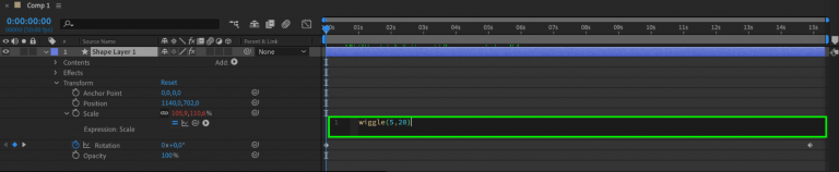 How to Make Something Wiggle After Effects | aejuice.com