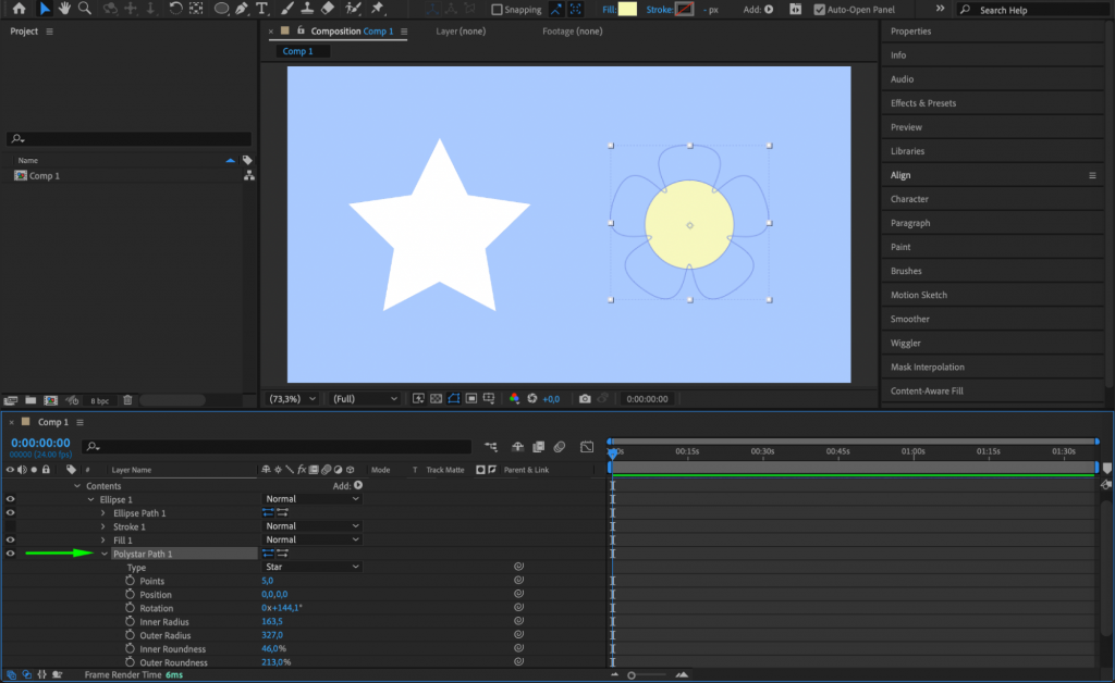 How to Merge Two Shape Layers in After Effects | aejuice.com