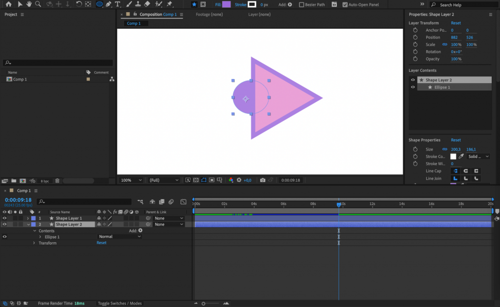 How to Use Shape Layers in After Effects | aejuice.com